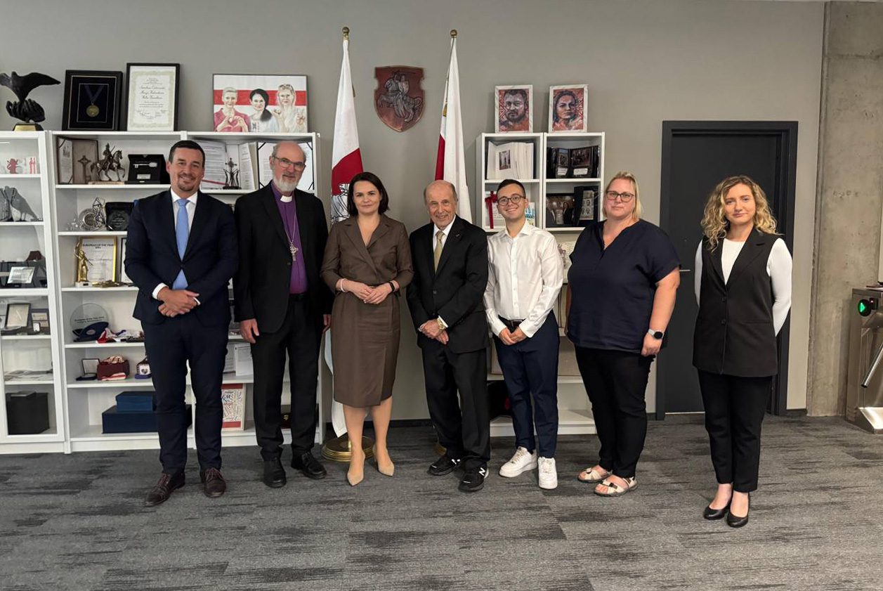 ISHR delegation visits Tikhanouskaya: Solidarity with Belarus in exile ...